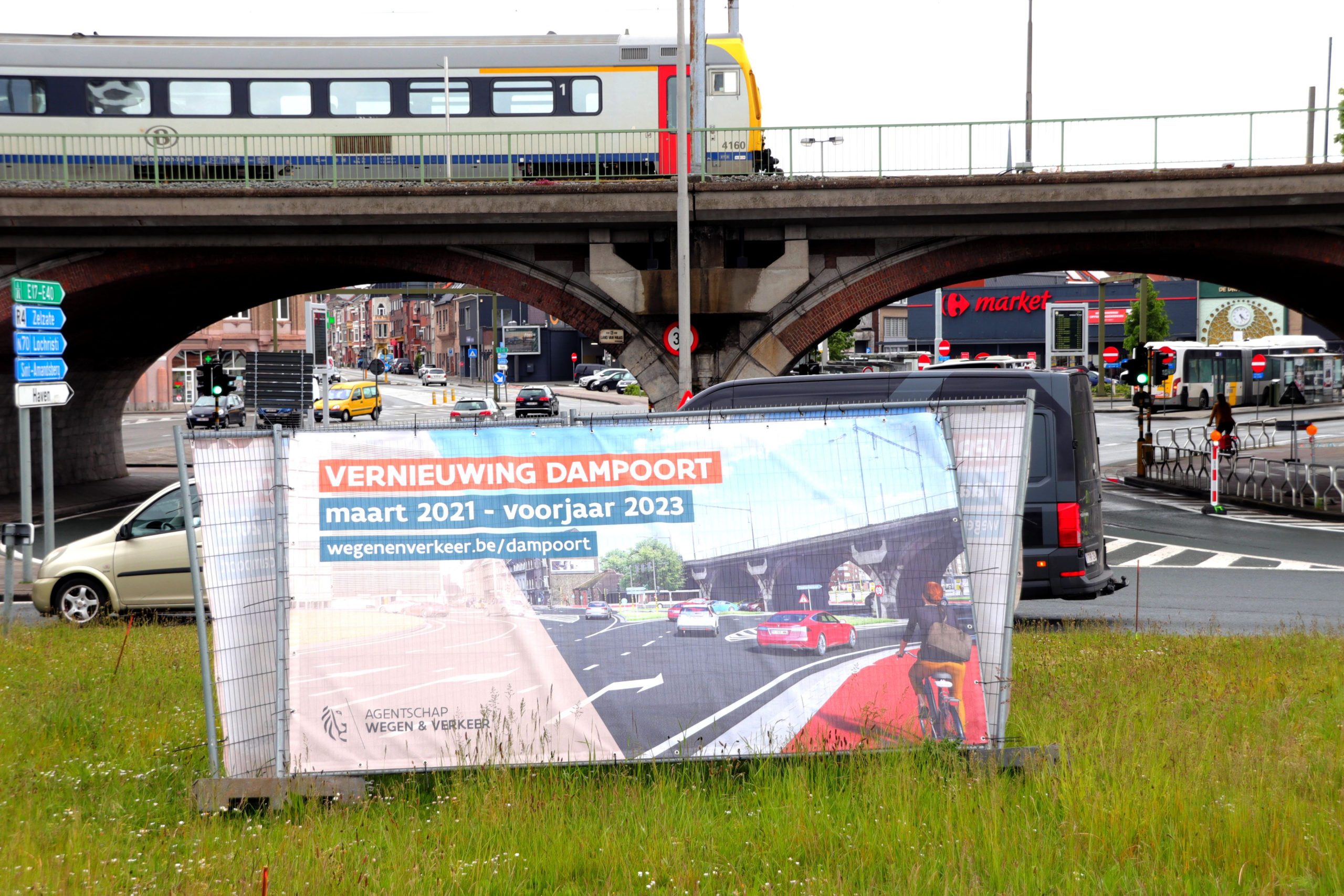Herinrichting rondpunt Dampoort: kan (veel) beter - Gents Milieufront